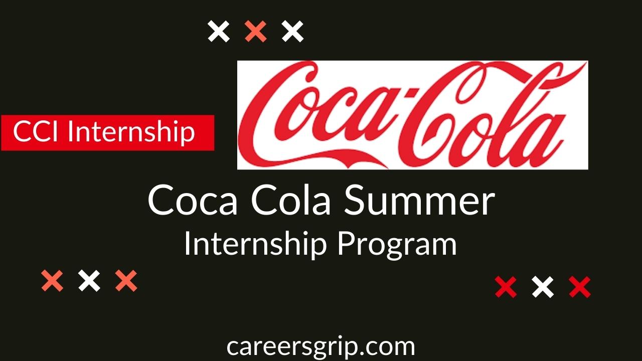 Coca Cola Internship 2025 | Paid Internship | Apply Online