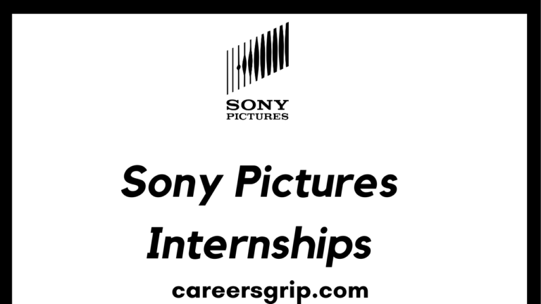 Sony Pictures Internship 2025 - Careers Grip
