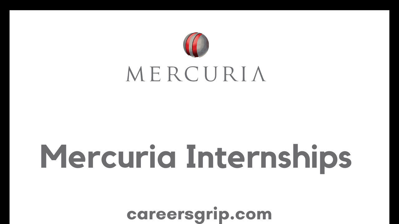 Mercuria Internship 2025 | Start the Journey - Careers Grip