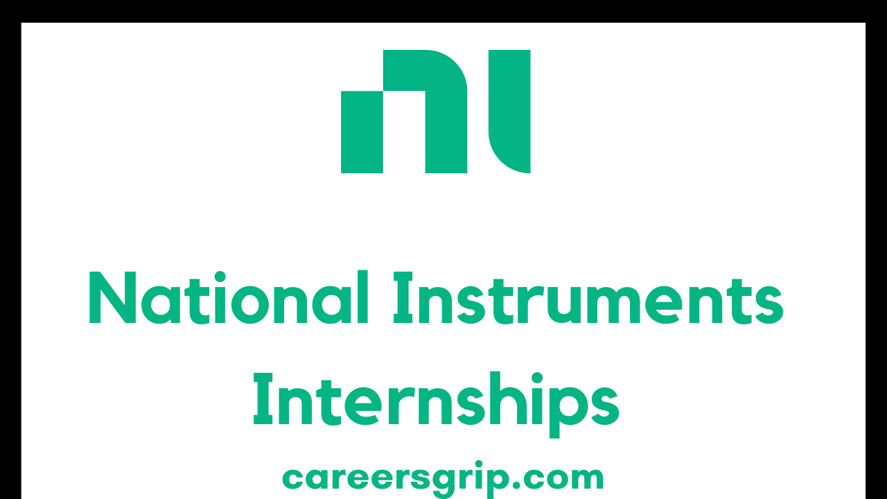 National Instruments Internship 2025 Youth Learning Program - Careers Grip